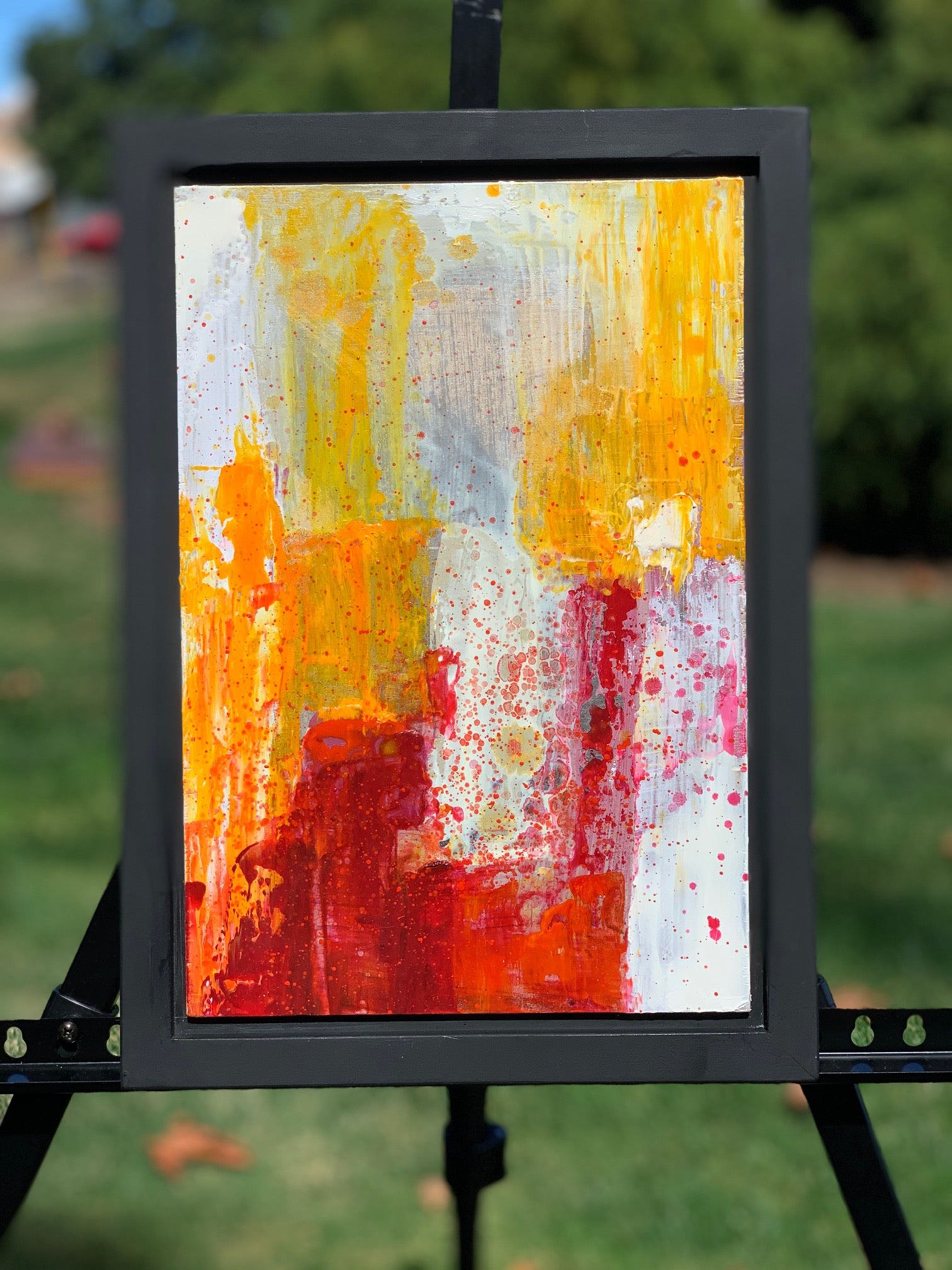 Original Painting - FLICKERING LIGHT – T. Frick Art